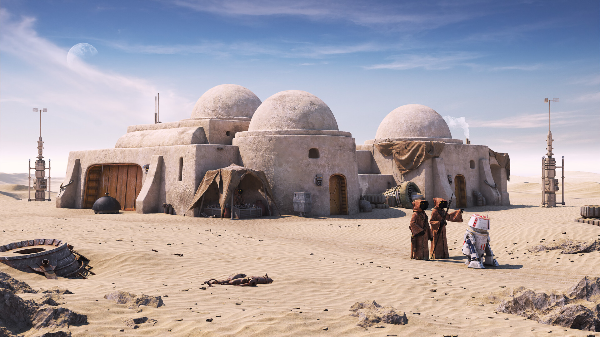 ArtStation - Return to Tatooine