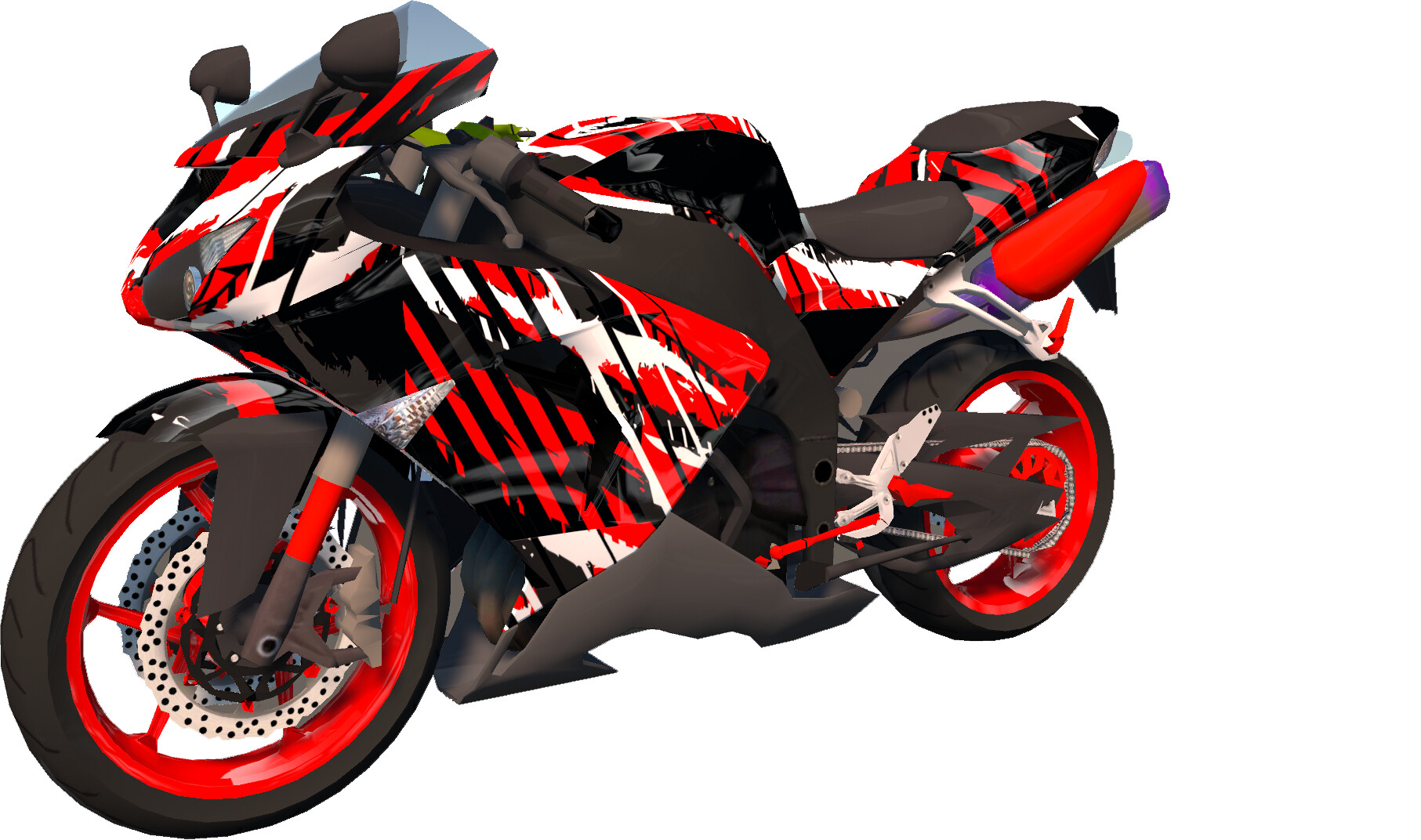 ArtStation - heavy bikes for Bike racing game