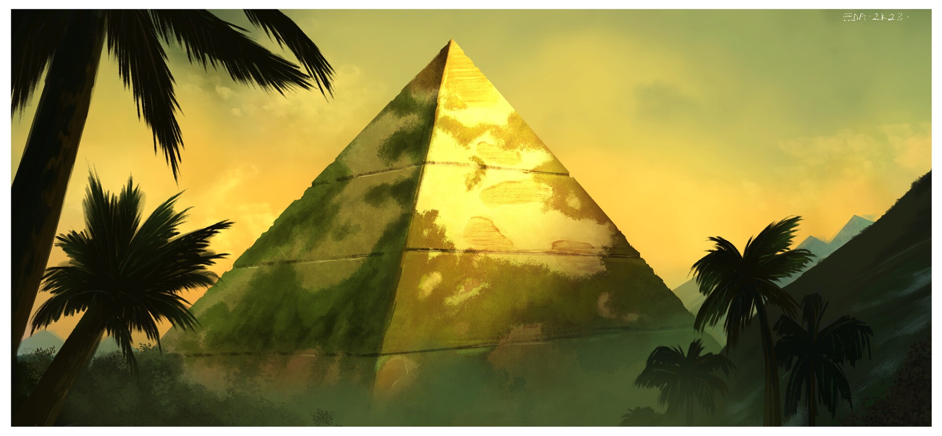 ArtStation - PYRAMID CONCEPT STUDY