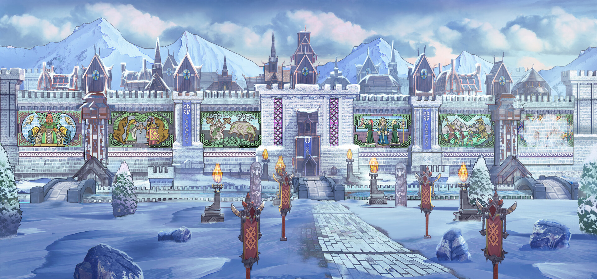 Ilija Mandic - Commissions OPEN - Walls of North