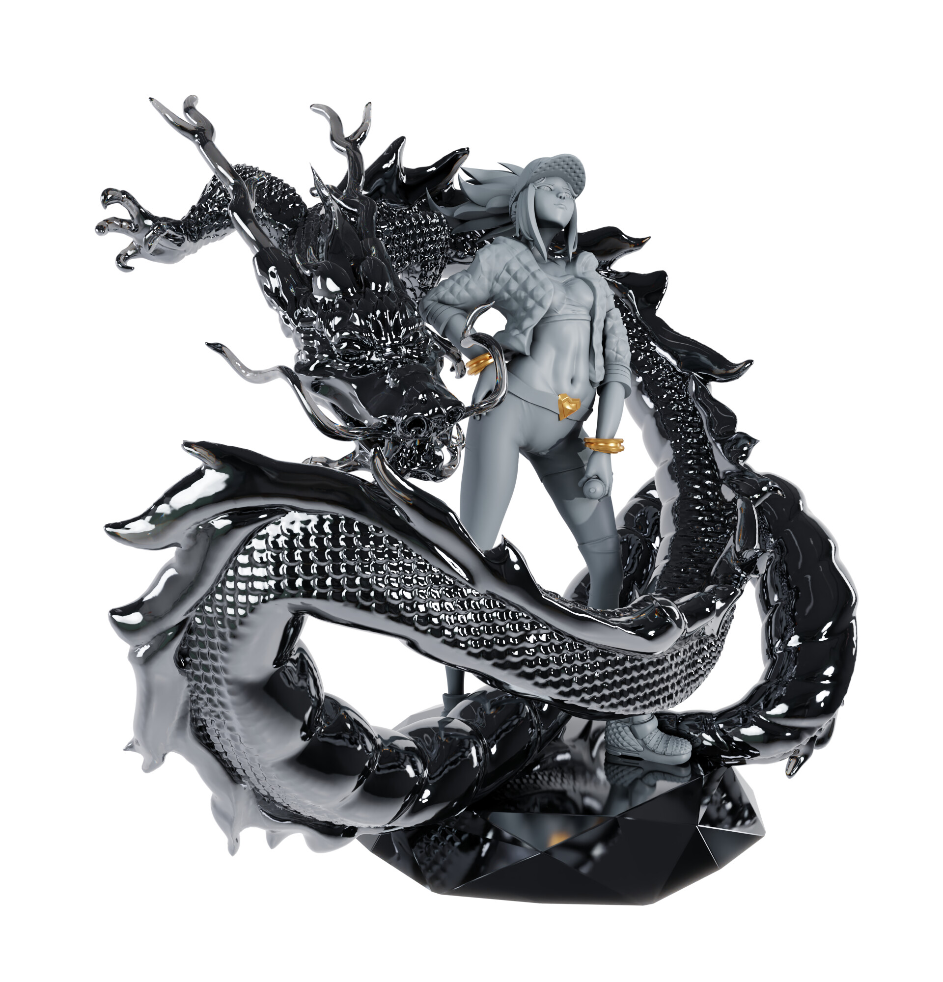 ArtStation - Akali from league of legend