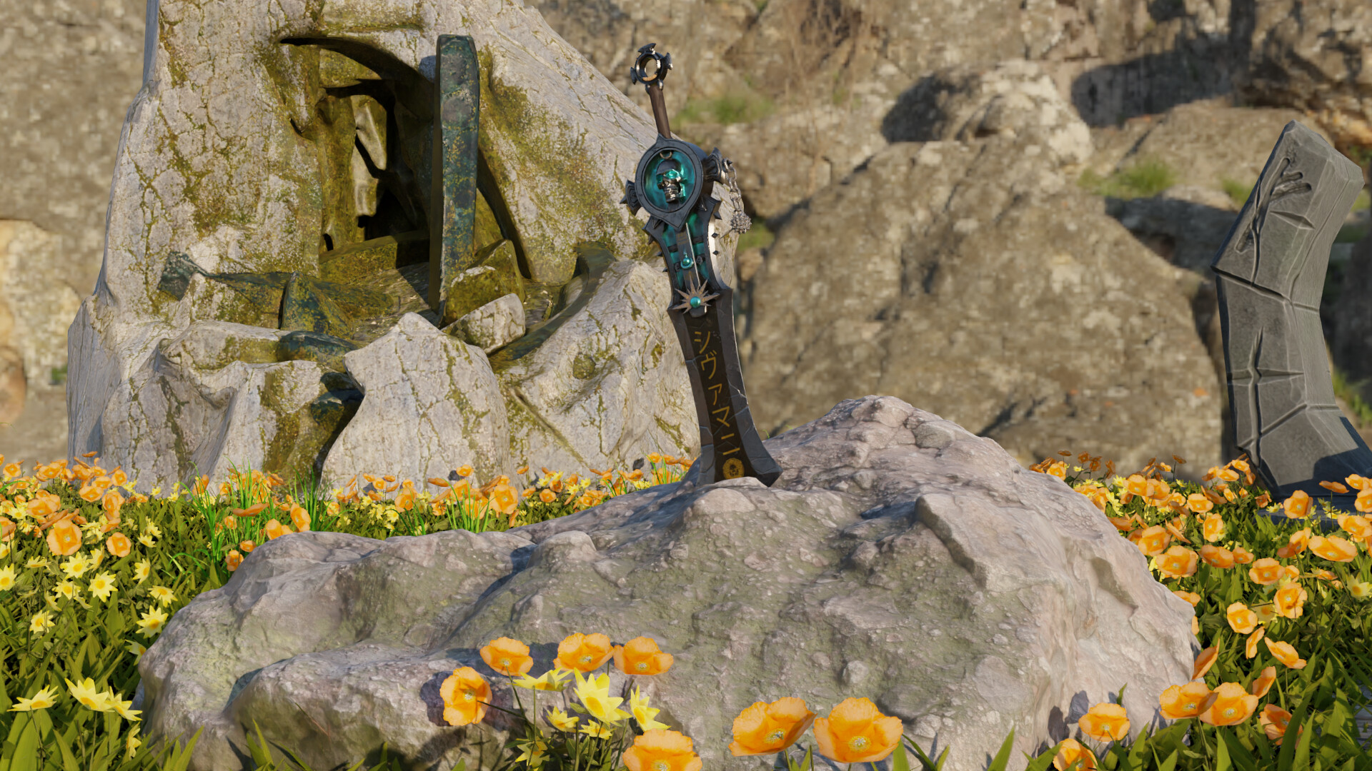 ArtStation - Fantasy sword