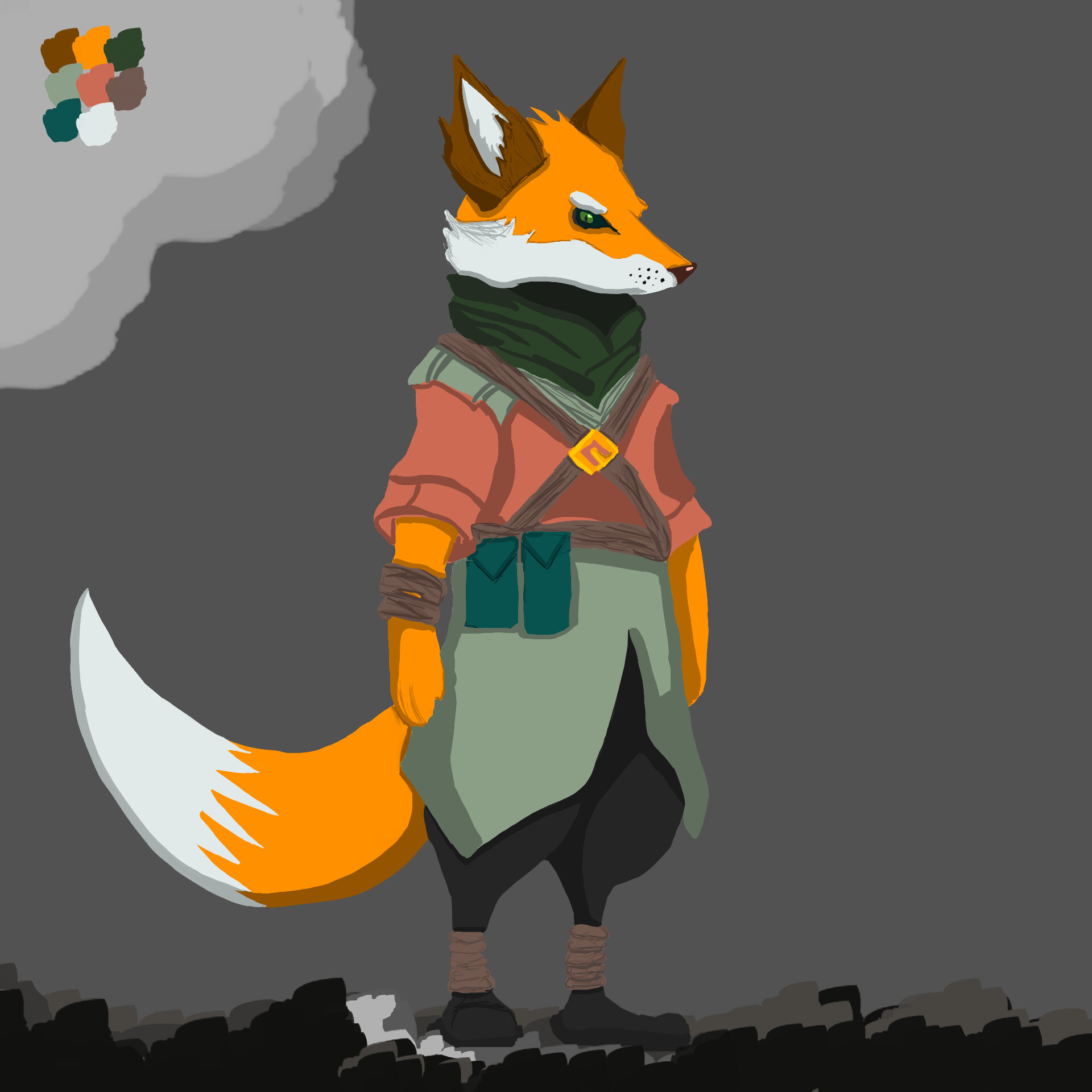 3D_Holly - Caspian - Fox Player Model
