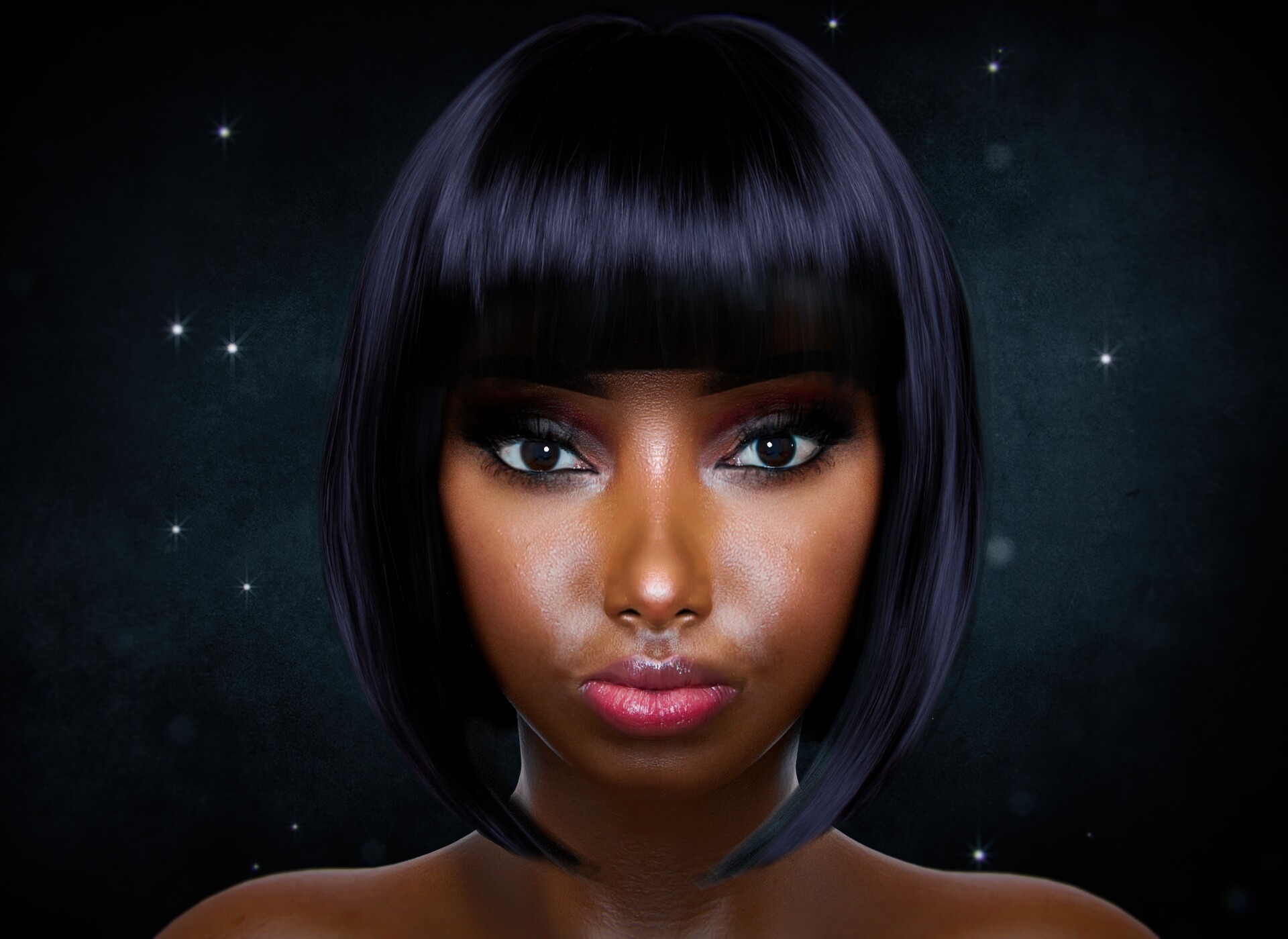 Artstation East African Girl