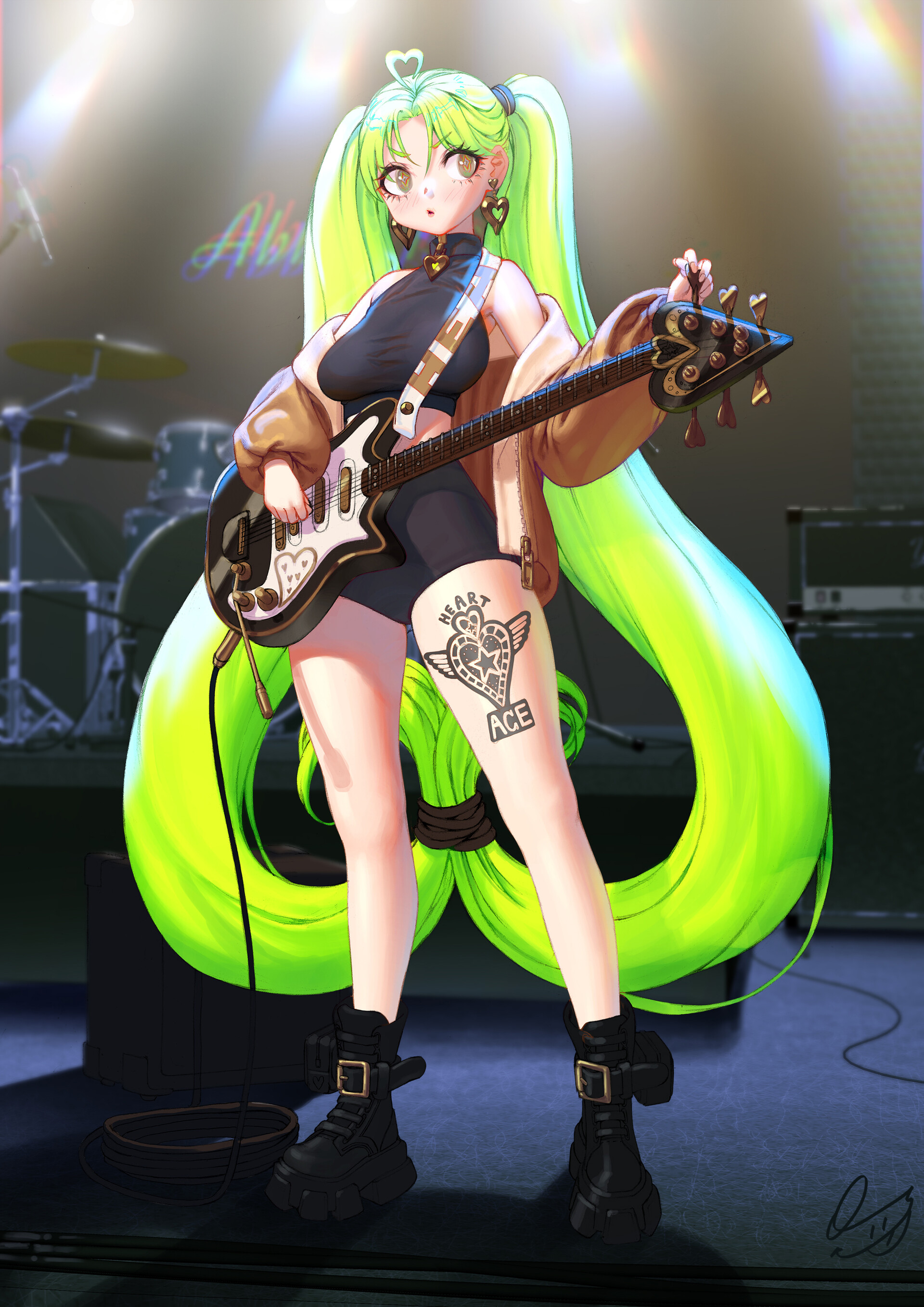 ArtStation - 💚Heart Rocker💚
