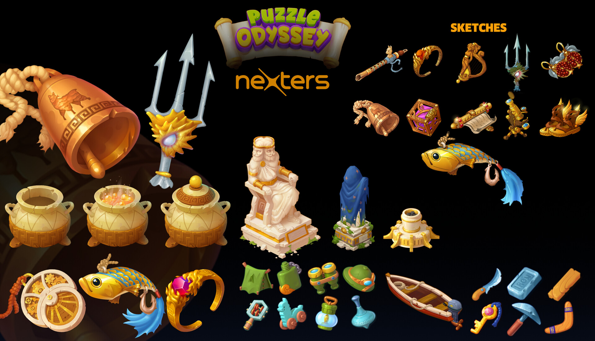 ArtStation - Objects and icons.