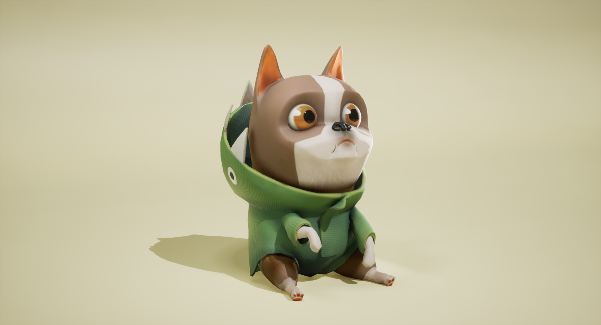ArtStation - Cute Dog - Stylised Creation Assignment