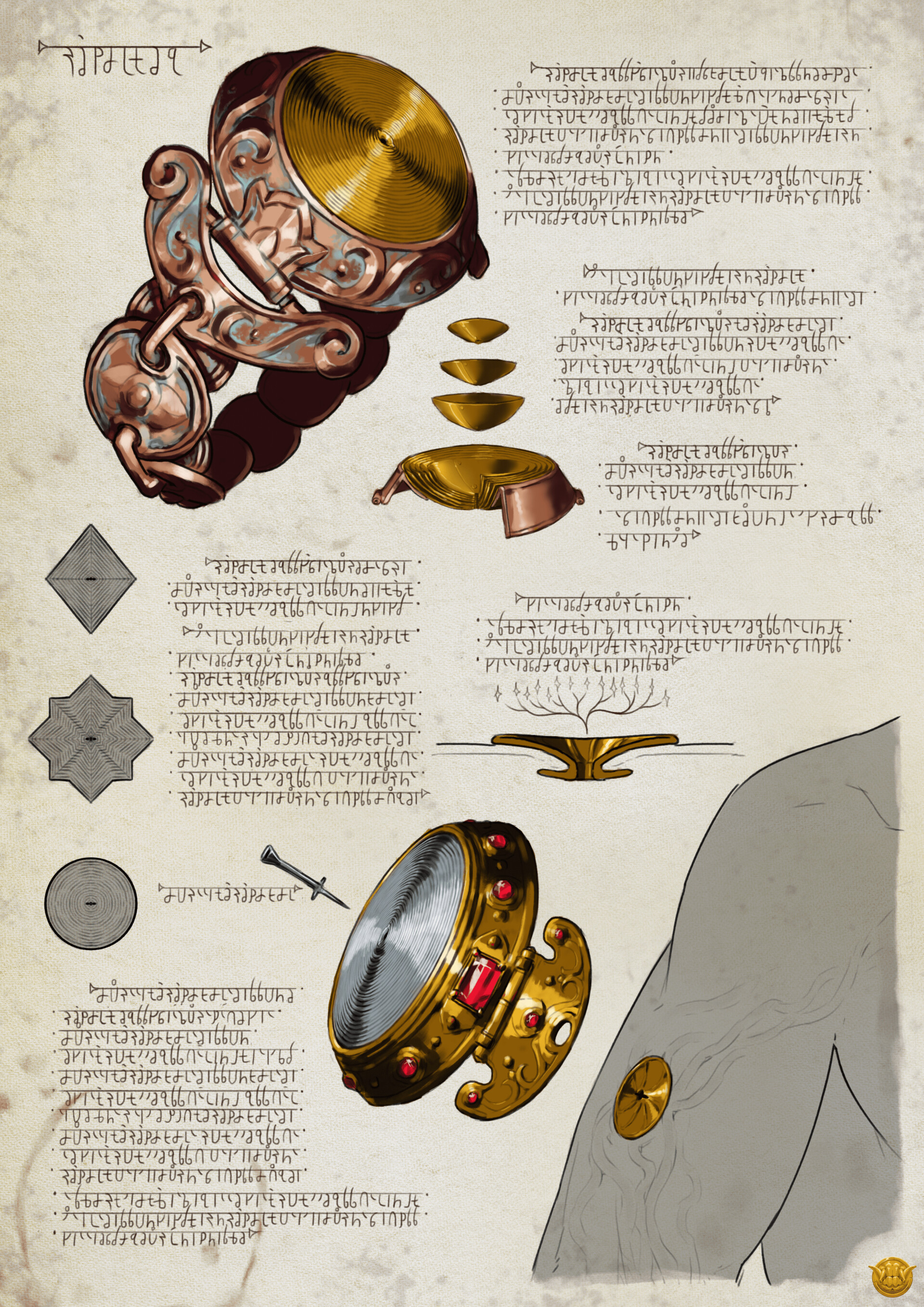 ArtStation - Magic items.