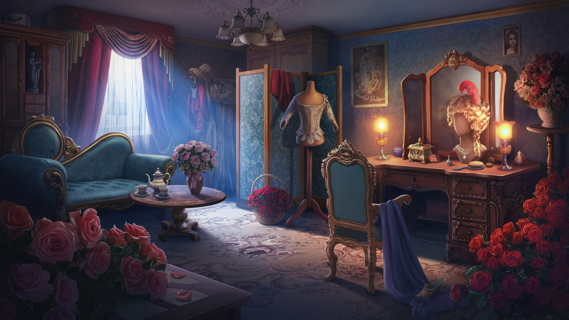 ArtStation - Christin's Dressing Room