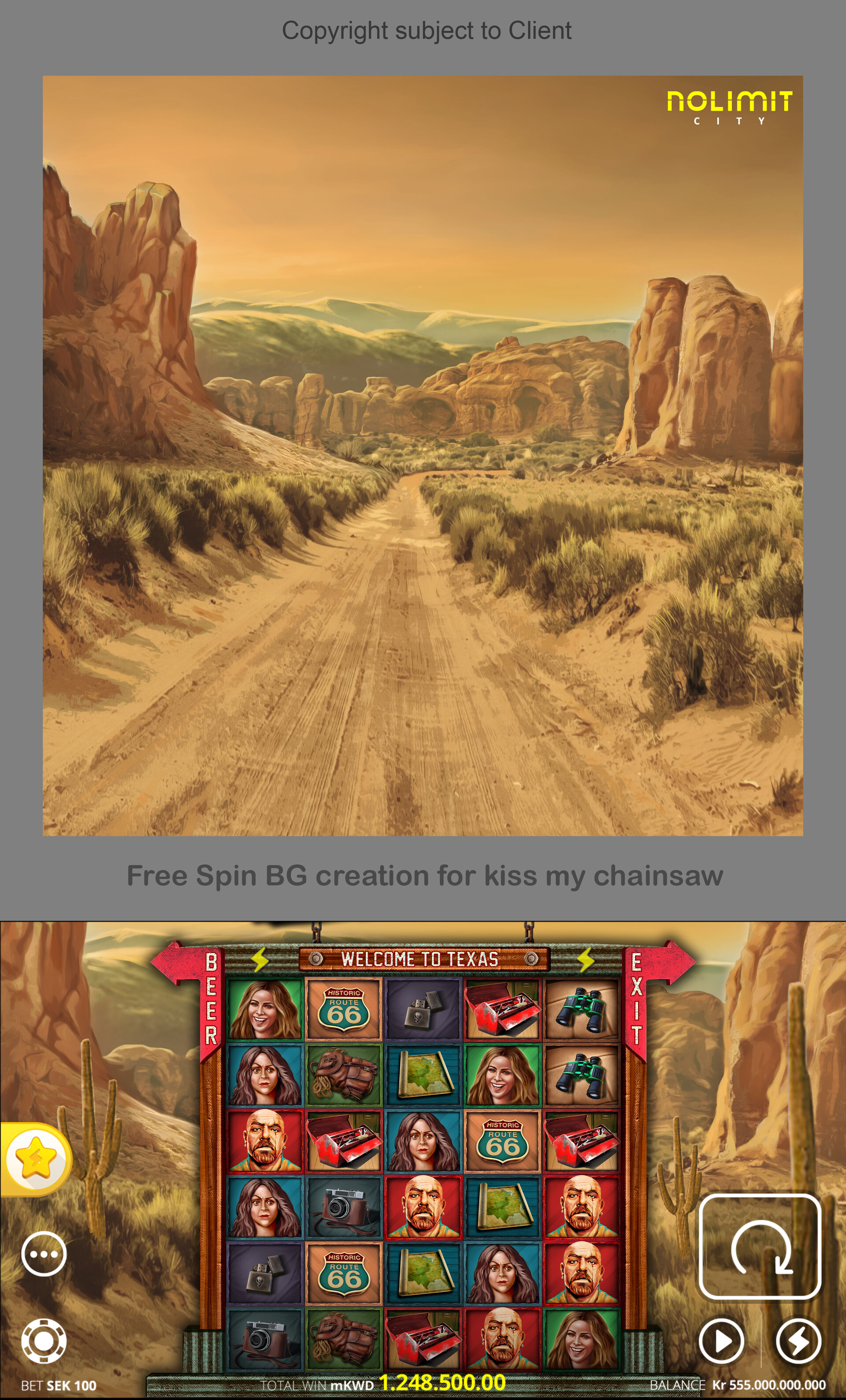 ArtStation - slot art work at nolimicity