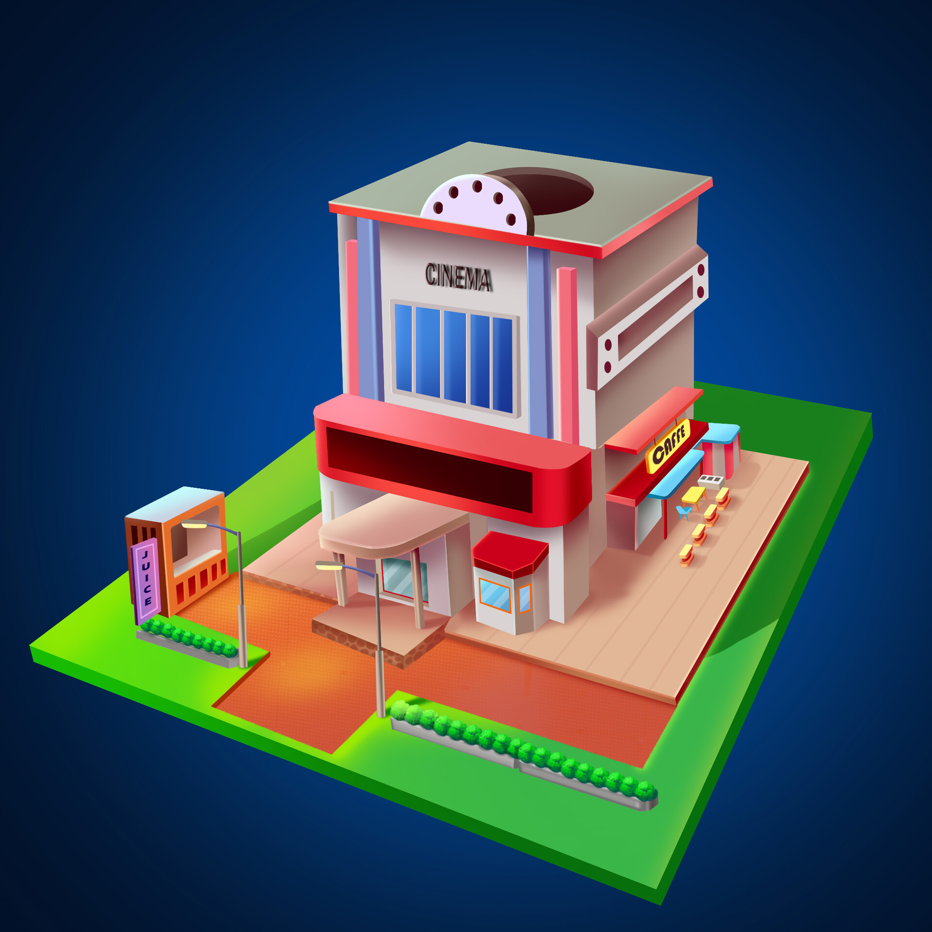 ArtStation - Cinema Theatre