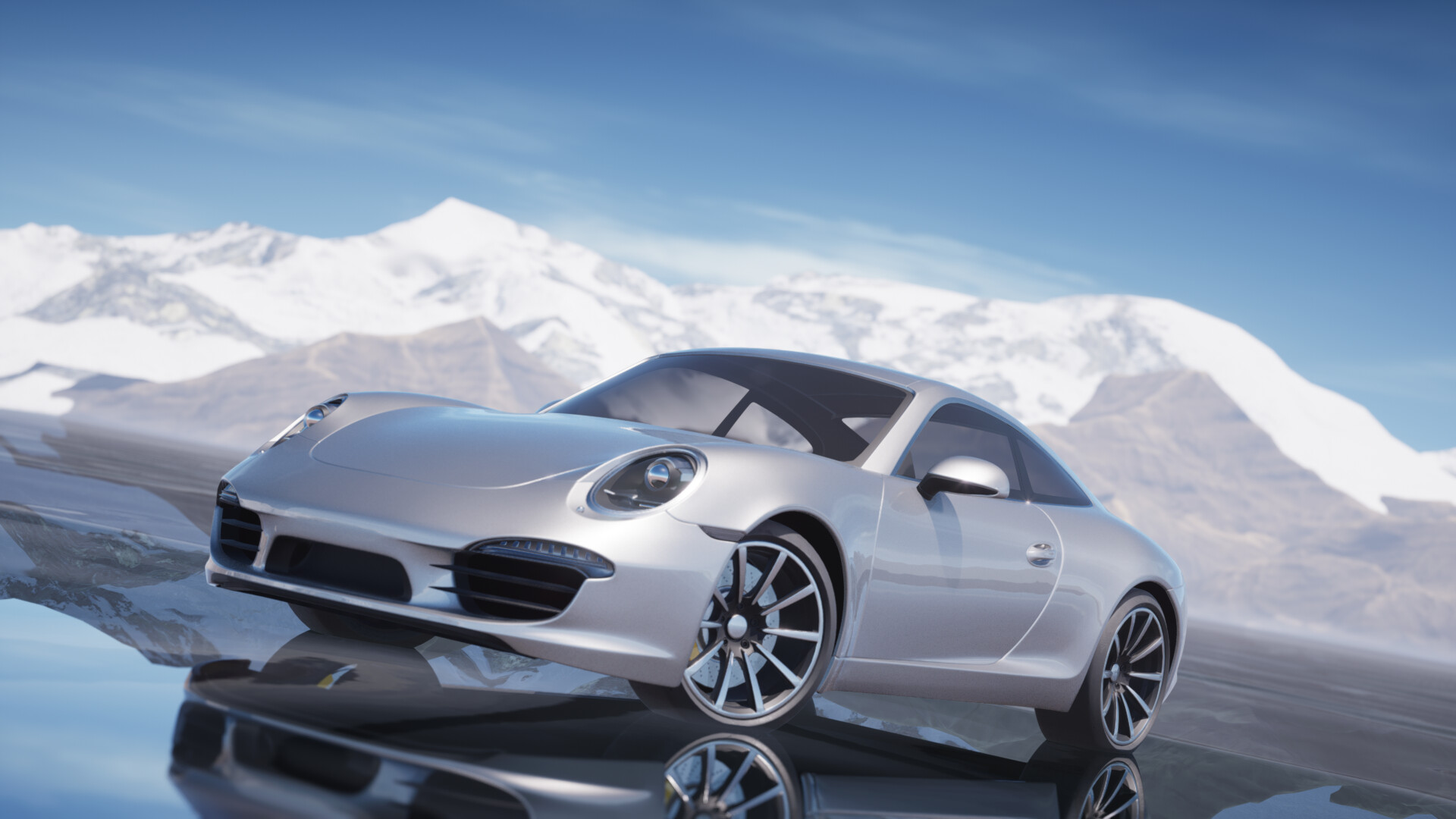 ArtStation - Porsche 911-UE5 | Automotive Rendering