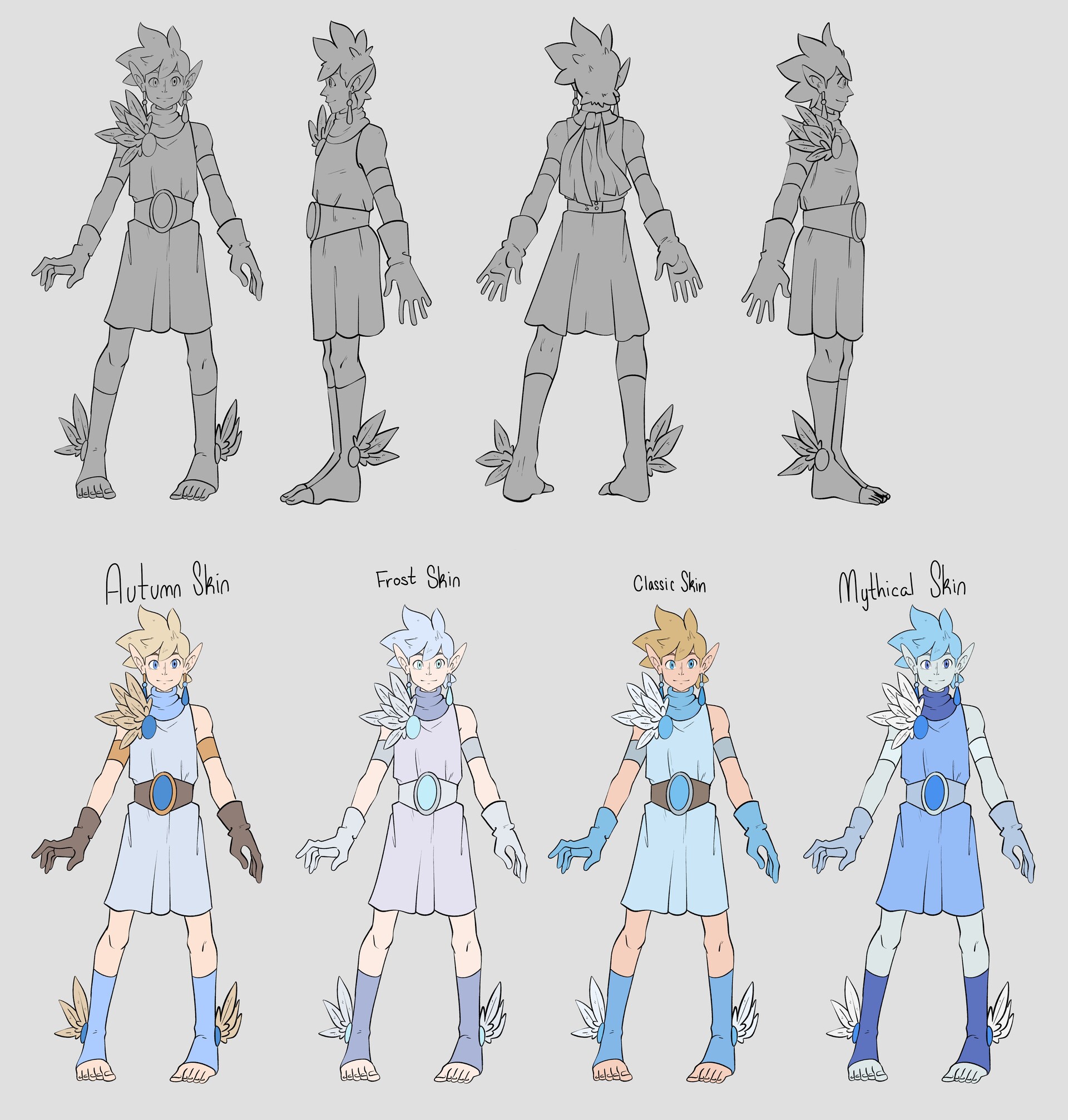 ArtStation - Leone Price character sheet