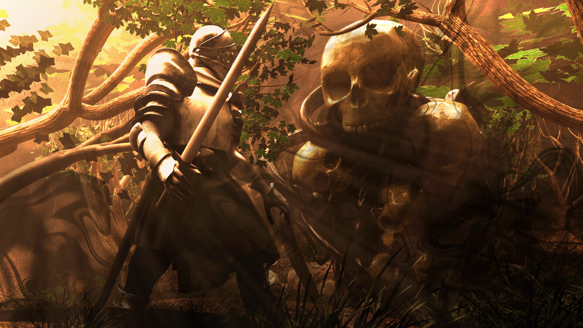 ArtStation - Knight 3D Model