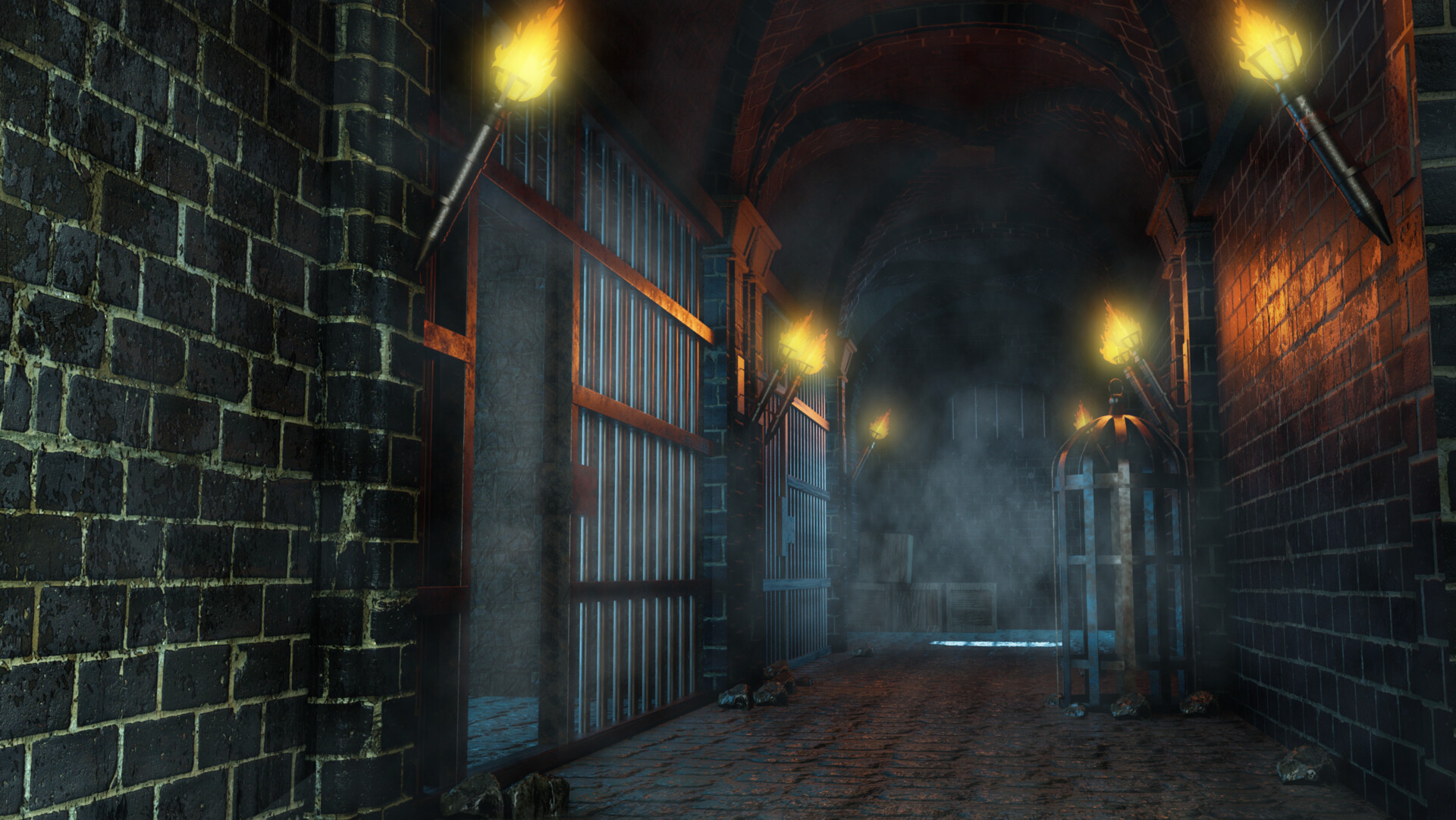 ArtStation - Jail Environment Modeling