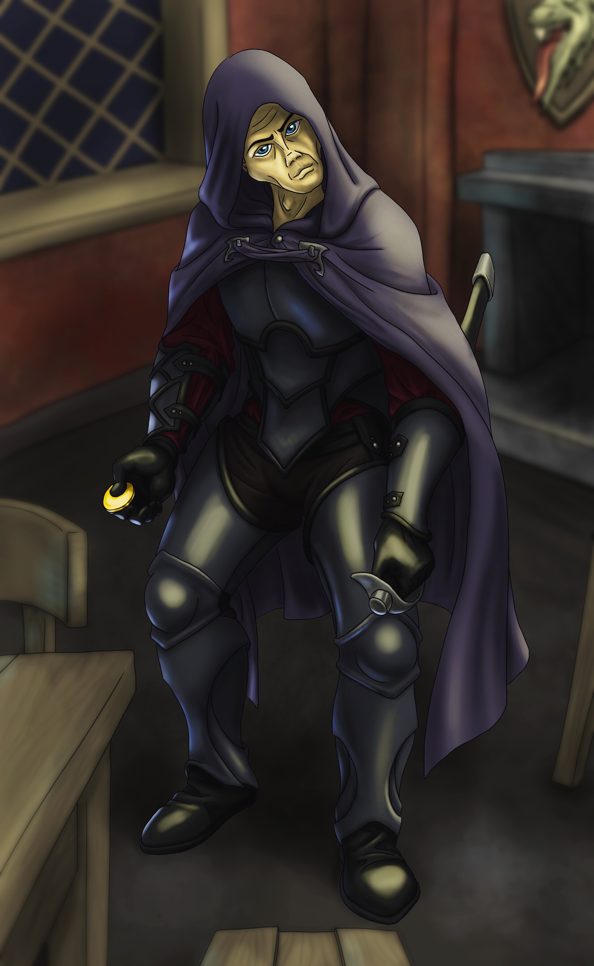 ArtStation - Diego - Human rogue
