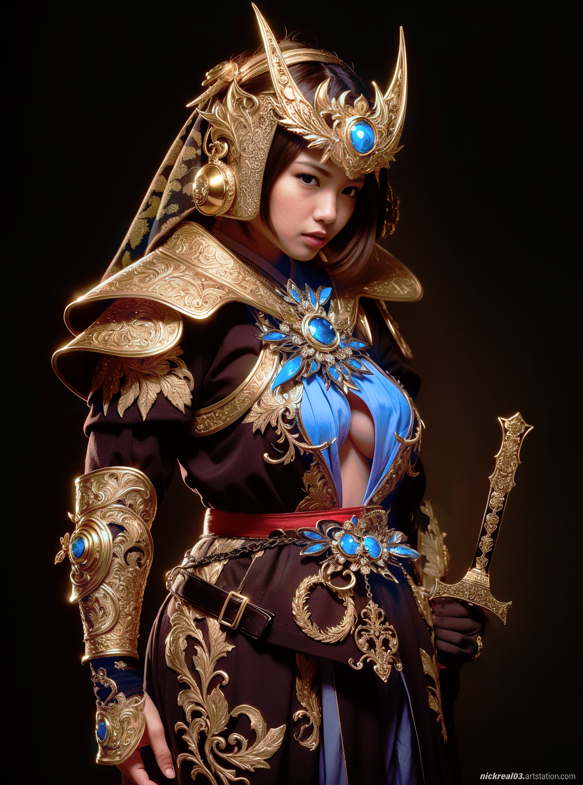 ArtStation - Mix Warrior