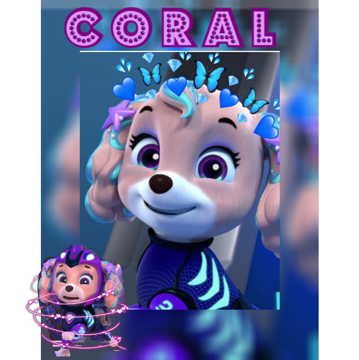 ArtStation - Paw Patrol Aqua Pups Coral