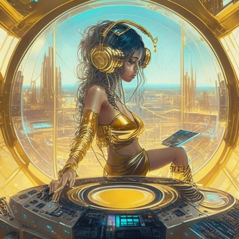 ArtStation - Ecstatic magic dance DIMART emotions