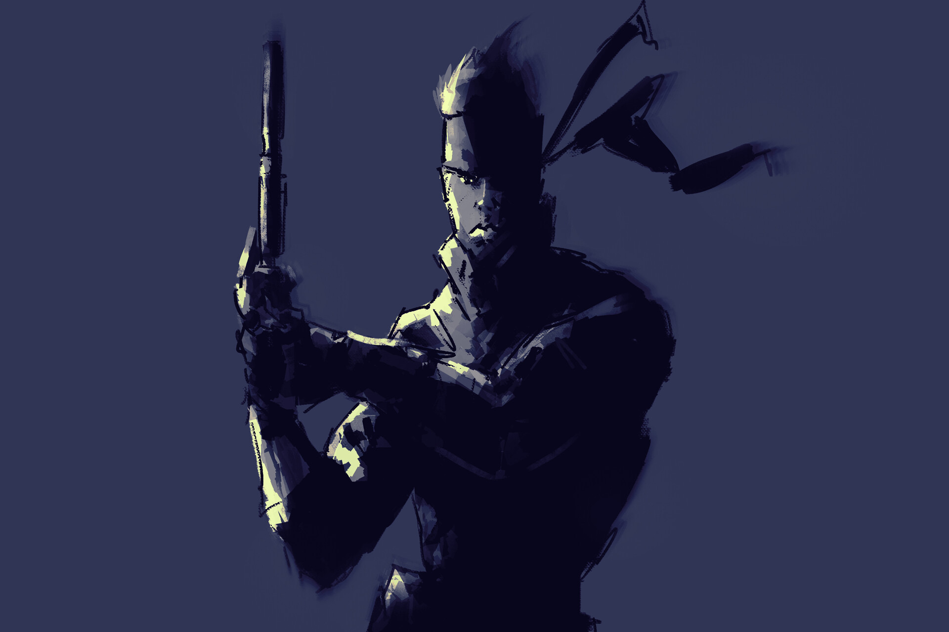 ArtStation - Solid Snake