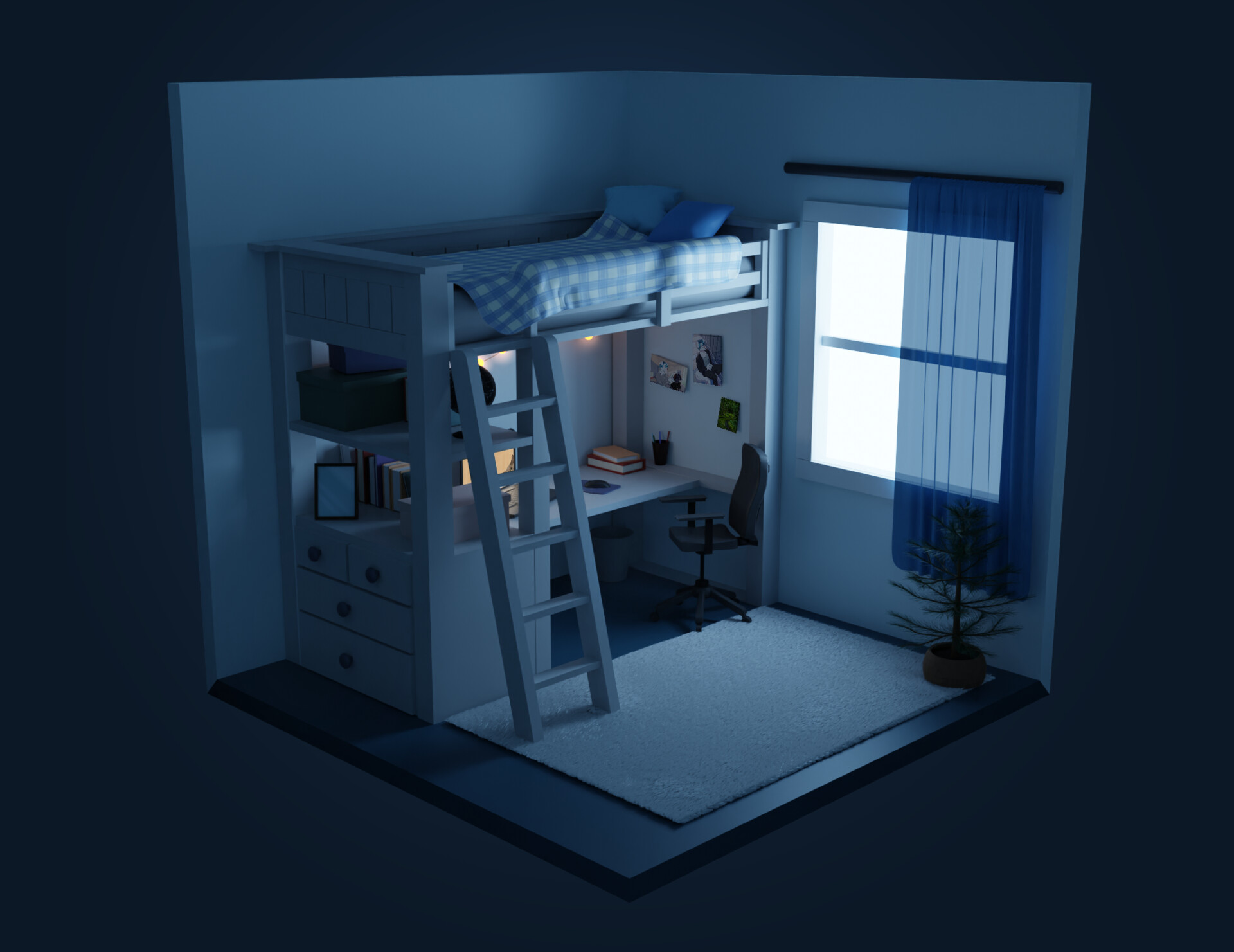 ArtStation - 3D room