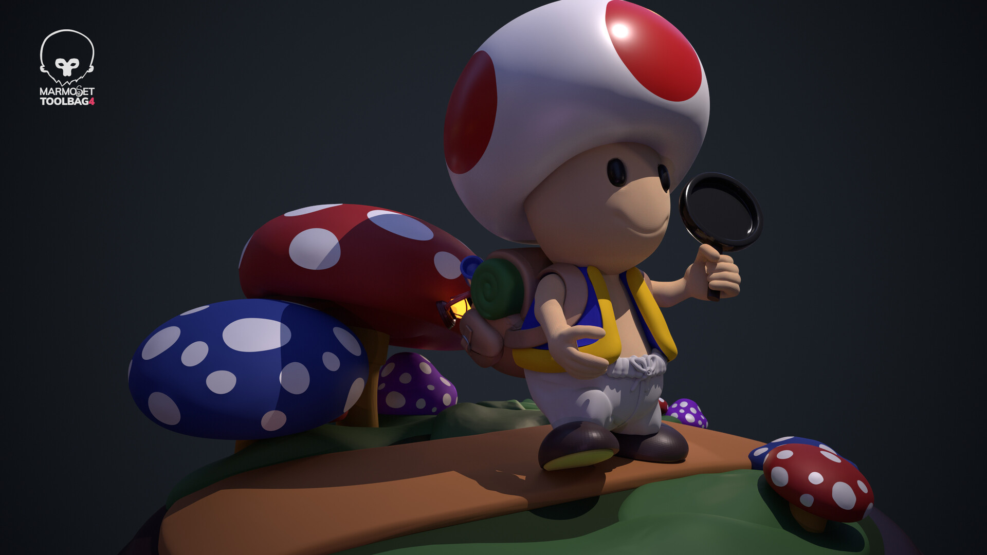 ArtStation - Toad_model art