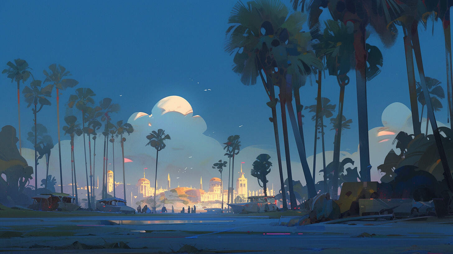 yami-yami-beach-palms-sea-malibuno-people-no-human-night-more-l-be1beb95-70f8-4762-86ce ...