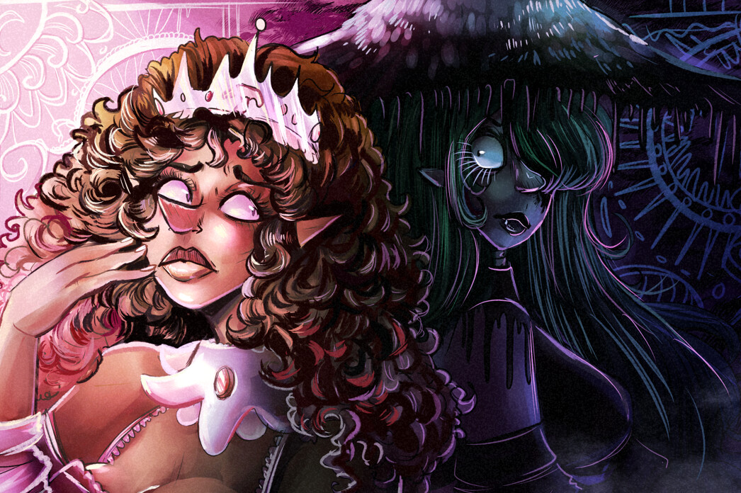 Alayna Walker - Witches Ink concept: Misery and Princess Freya