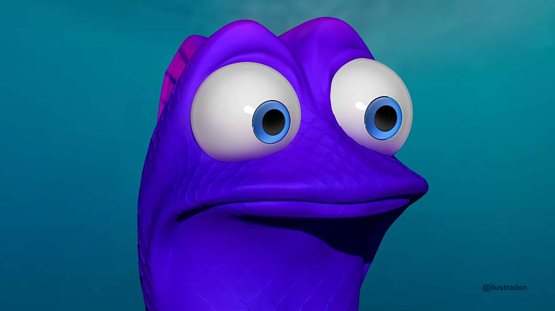 finding nemo purple