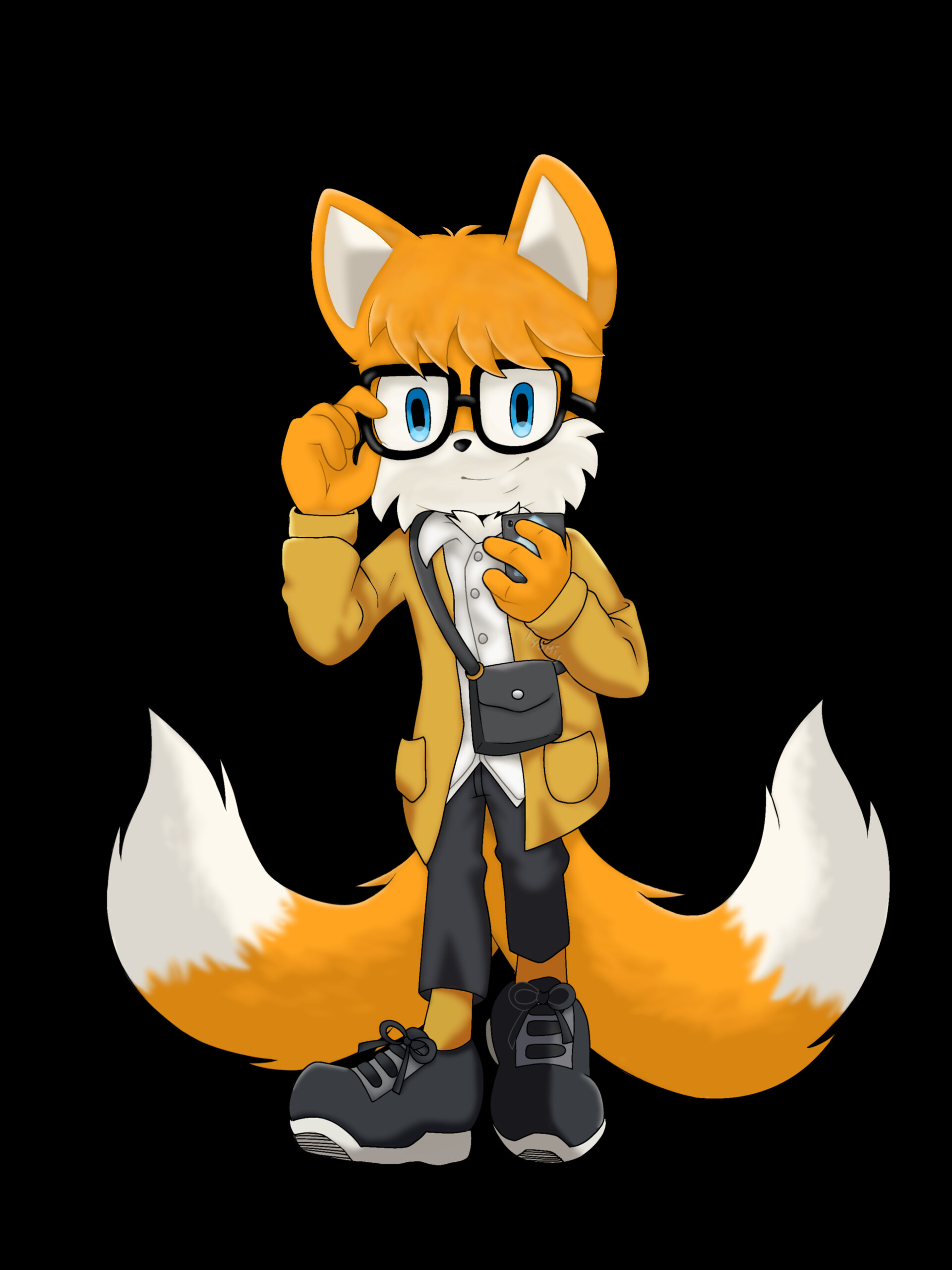 ArtStation - Miles 'Tails' Prower as "Armin Arlert" from Attack On Titan