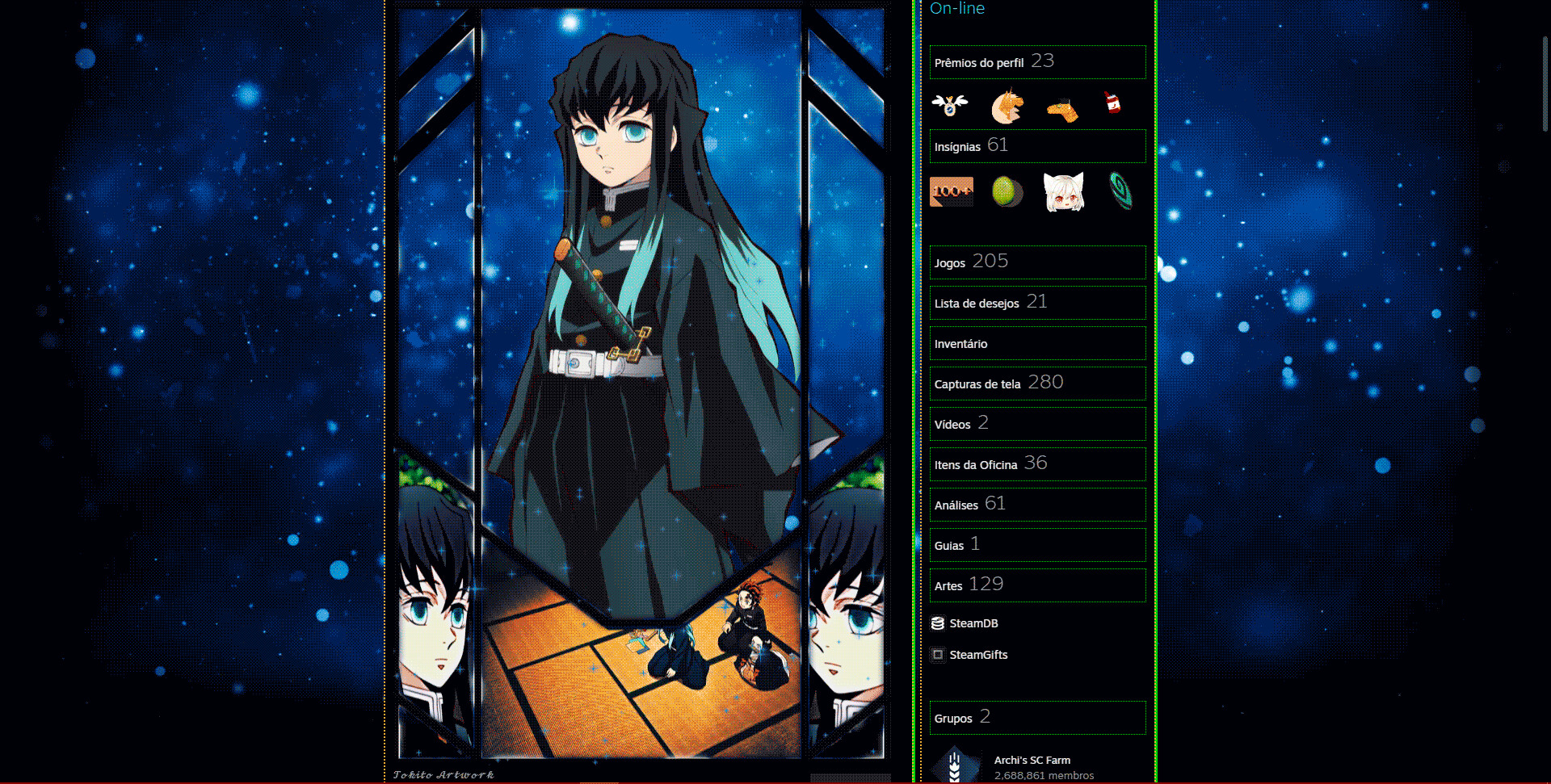 ArtStation - Tokito Artwork Animated for Steam