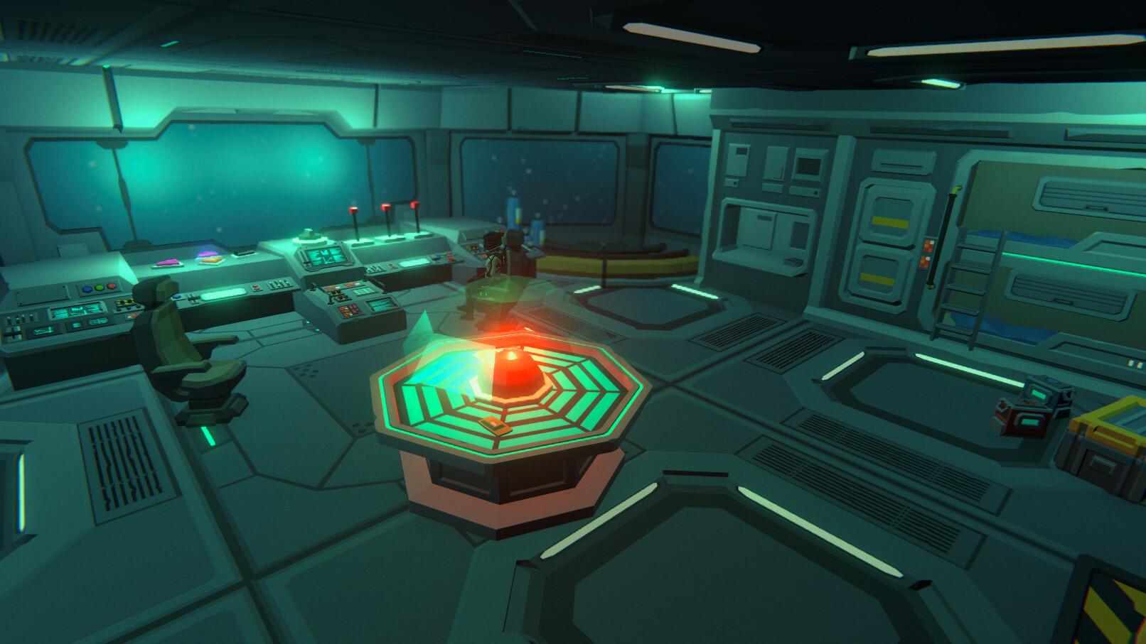 ArtStation - Spaceship Interior Layout - Zone 03