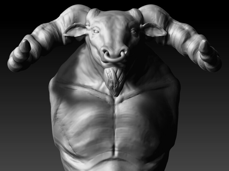 ArtStation - MInotaur Armature