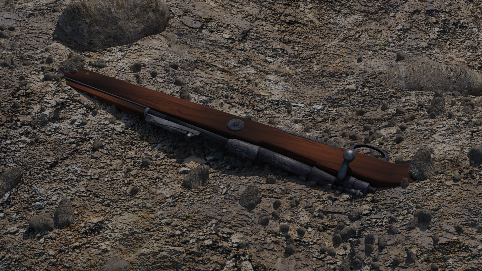 ArtStation - Kar98k Gun