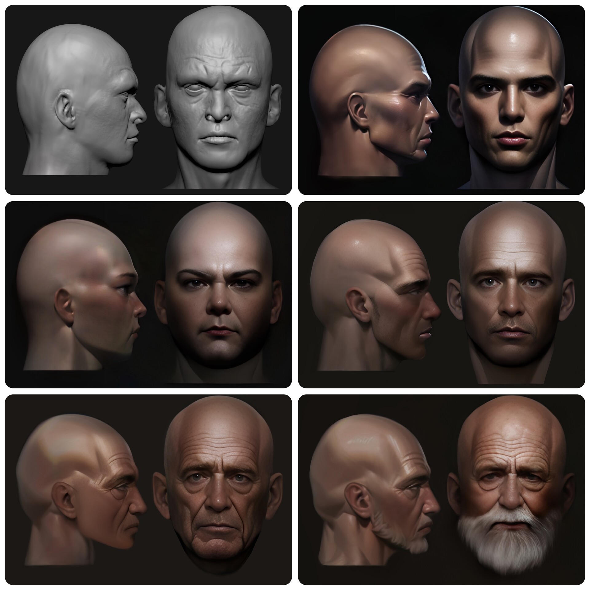 ArtStation - Type + age practice