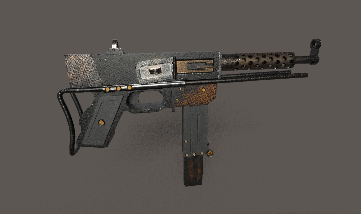 ArtStation - 3D Gun design