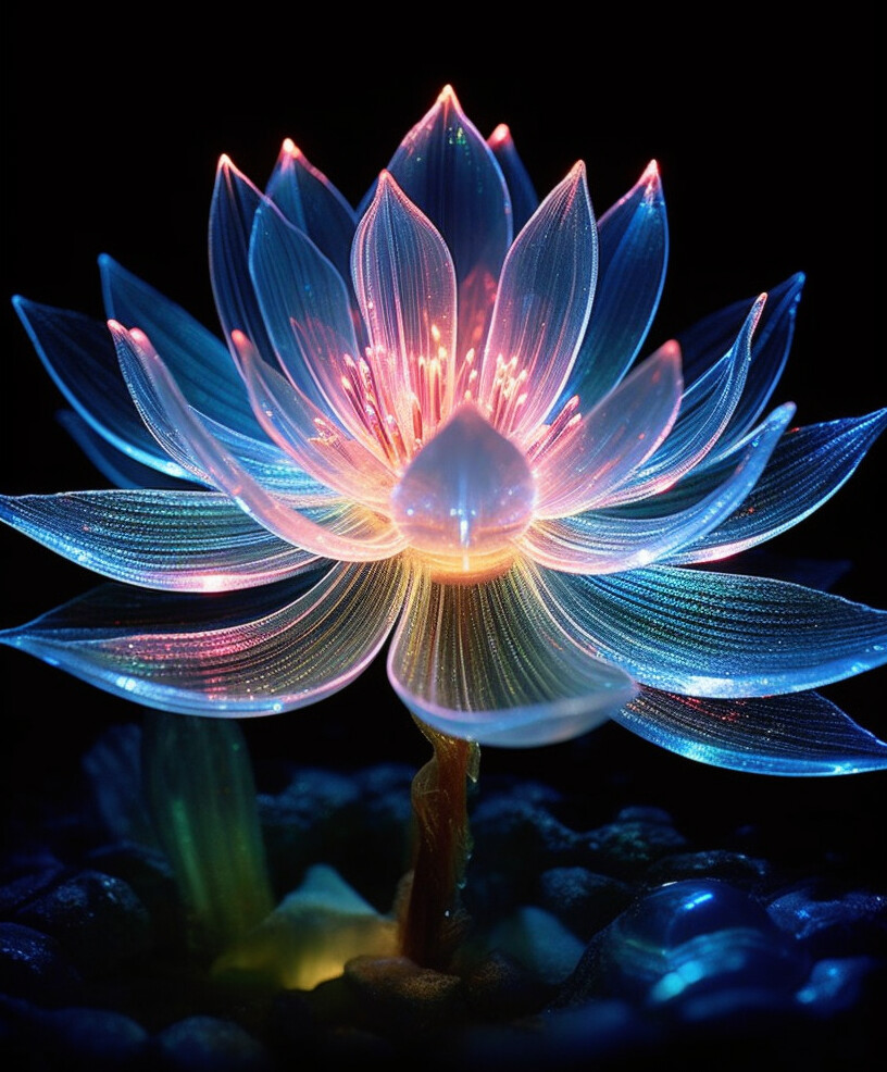 ArtStation - Luminescent Flowers