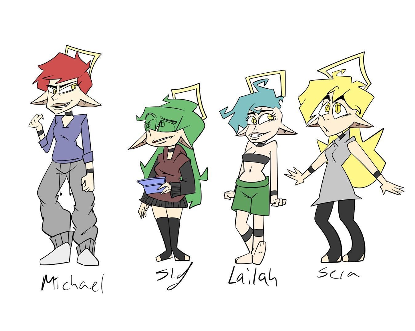 Conor Lockyer - 2D Character Design