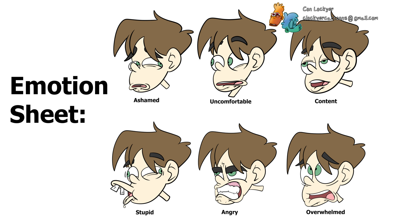 Conor Lockyer - 2D Character Design