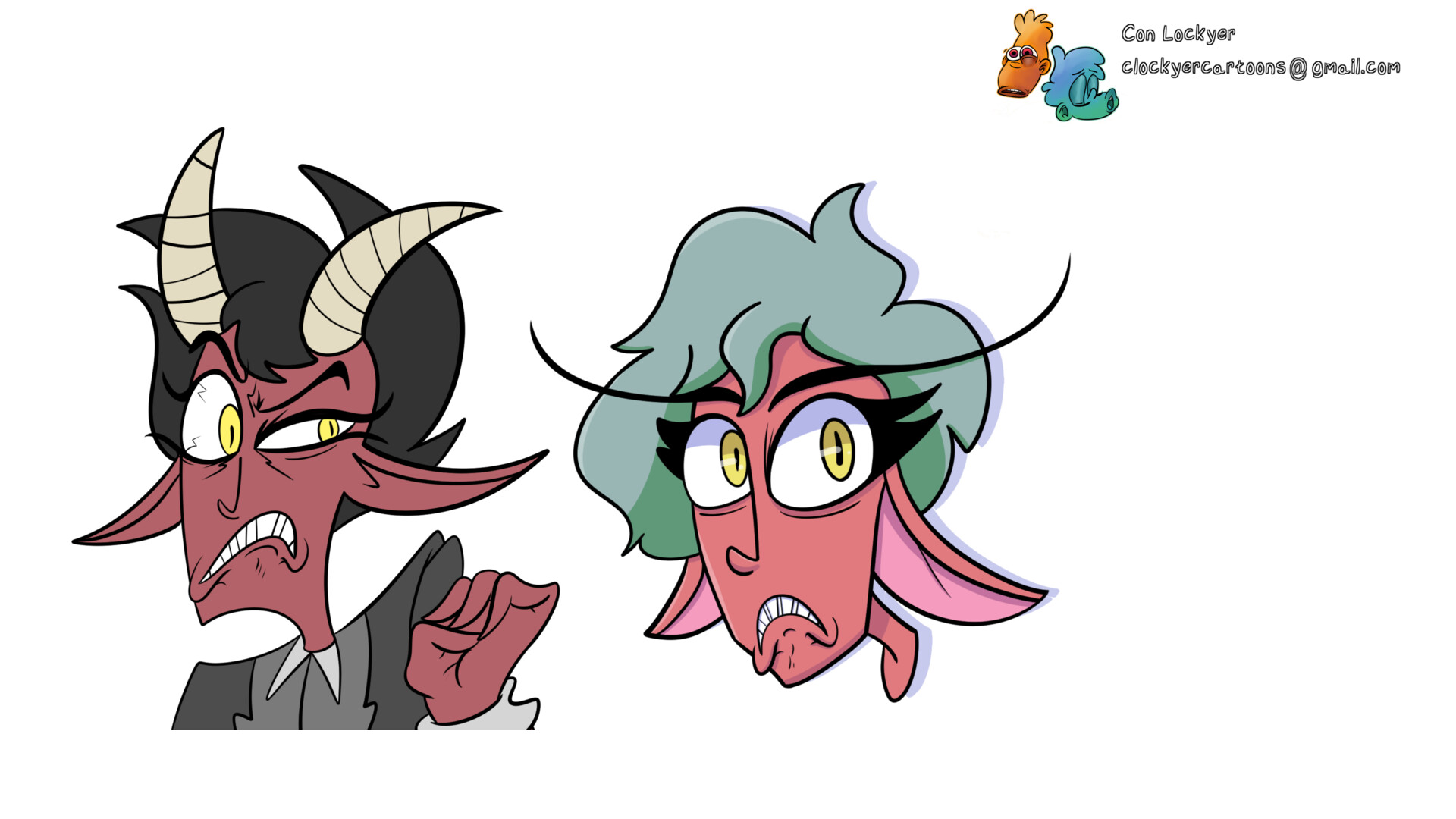 Conor Lockyer - 2D Character Design