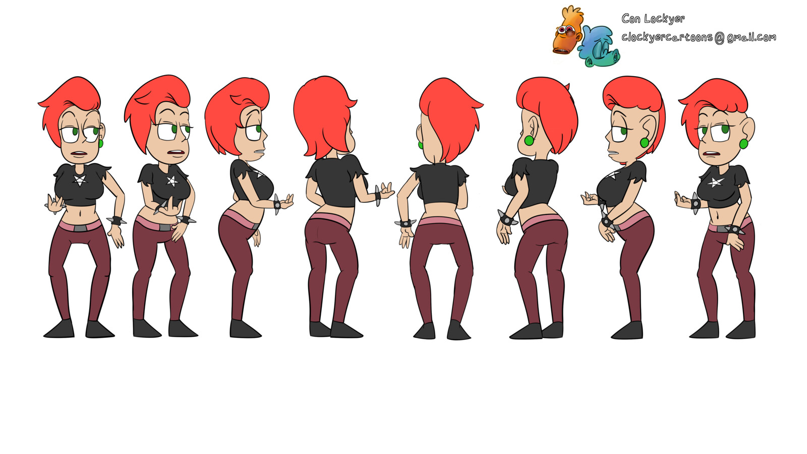 Conor Lockyer - 2D Character Design