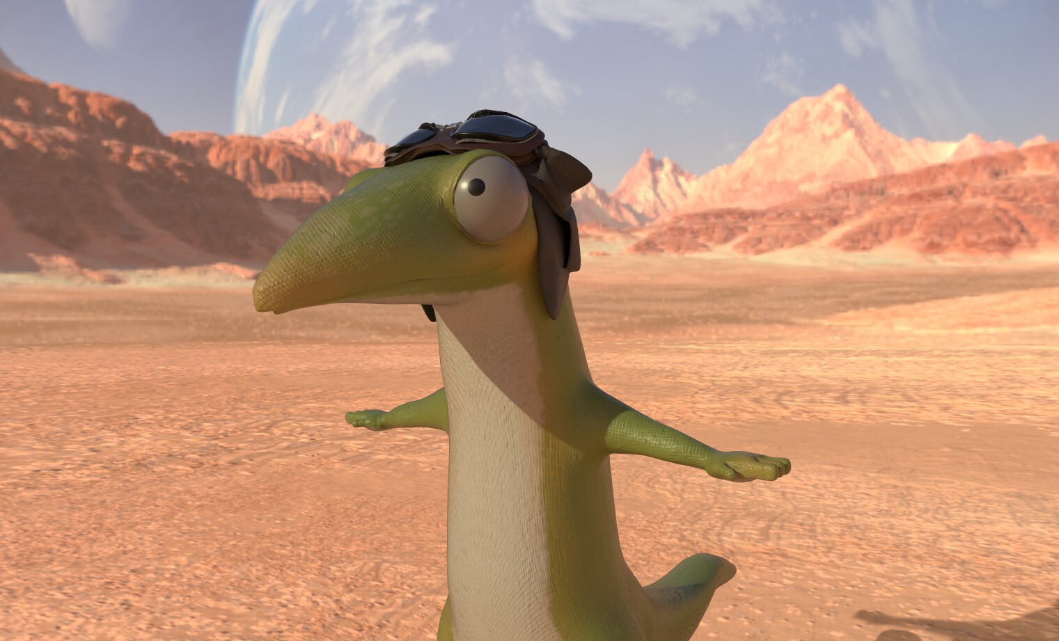 ArtStation - Lizard Character Modeling/concept art