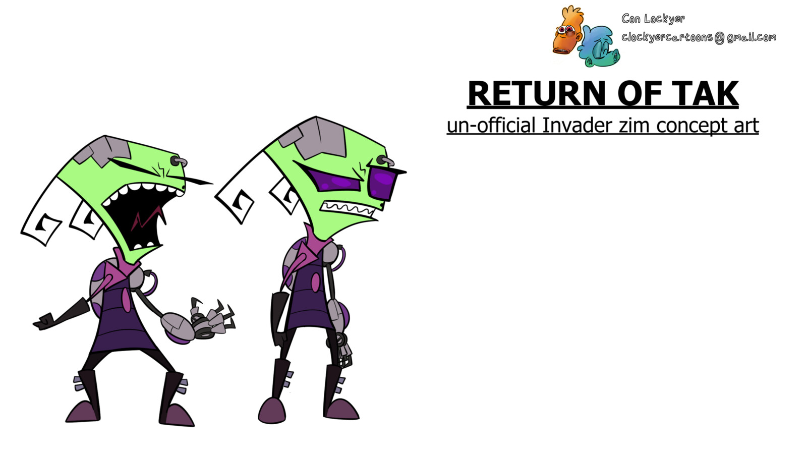 Conor Lockyer - 2D Character Design