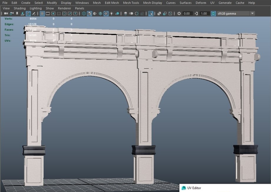 ArtStation - model 3d WALL
