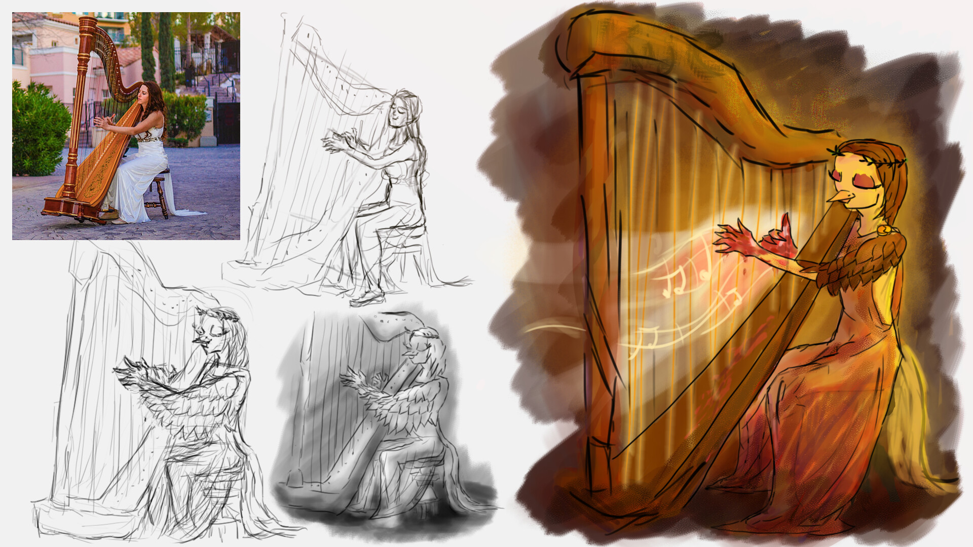 ArtStation - Character sheet from refrence