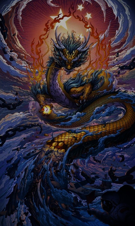 Chinese Dragon Gods