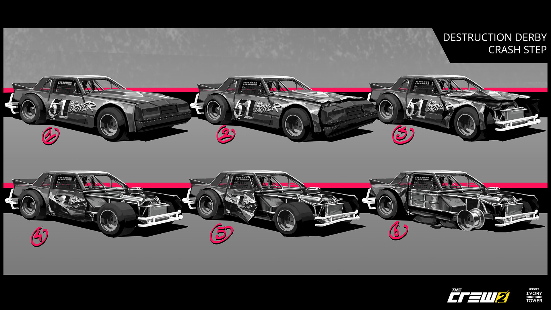 Ubisoft Ivory Tower - The Crew 2 - Concept Art