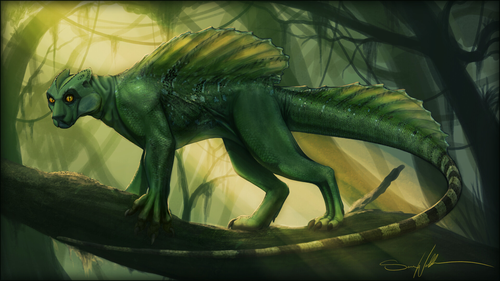 ArtStation - Sketch - Lizard Cat... Cat Lizard?