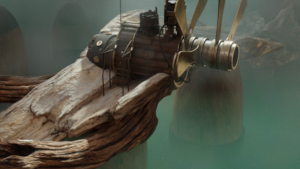 ArtStation - Wood Chopper p2