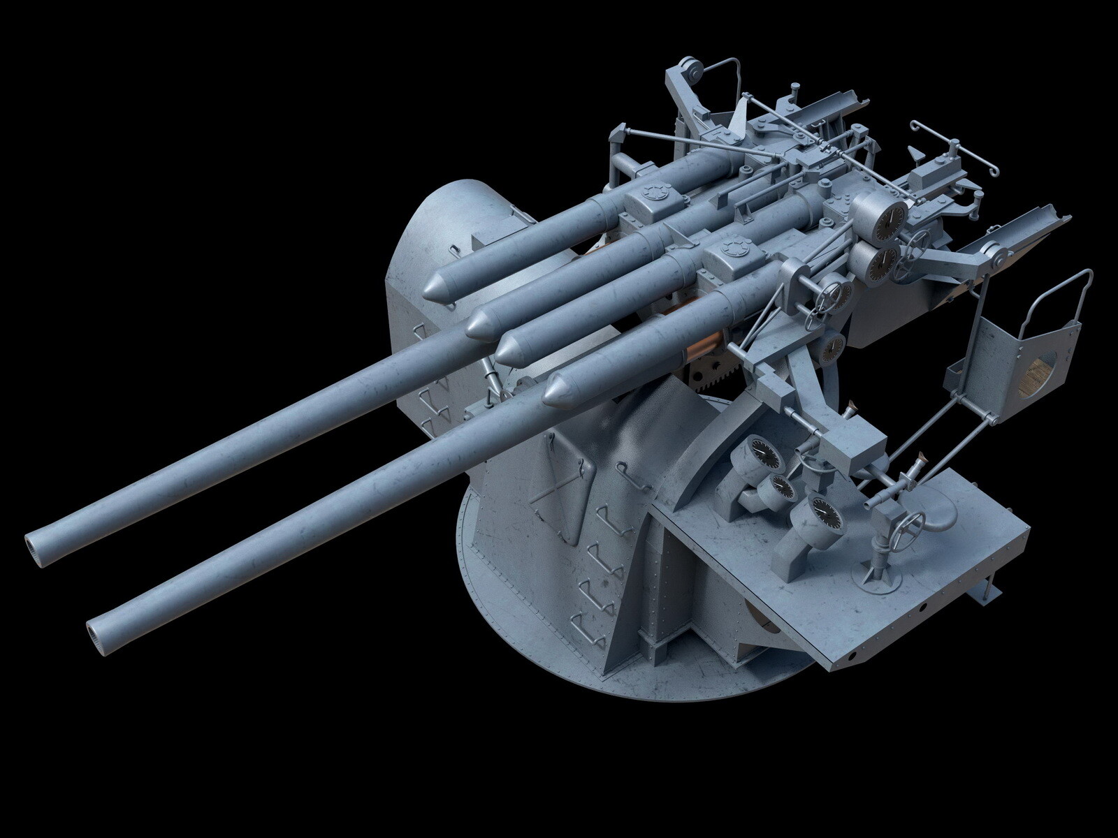 Stefan Dramiński - Japanese 12.7 cm/40 Type 89 naval gun